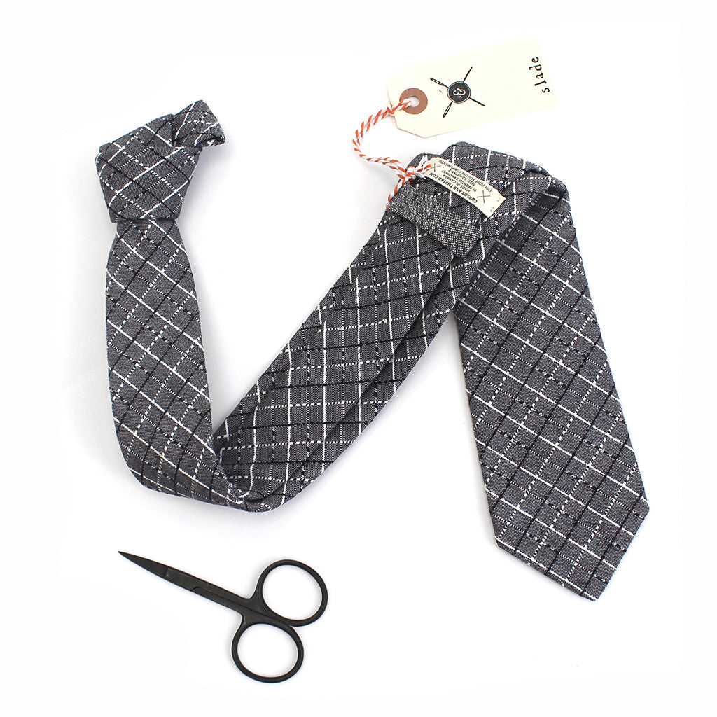 Slade Patterned Necktie - Made in Canada – Cursor & Thread
