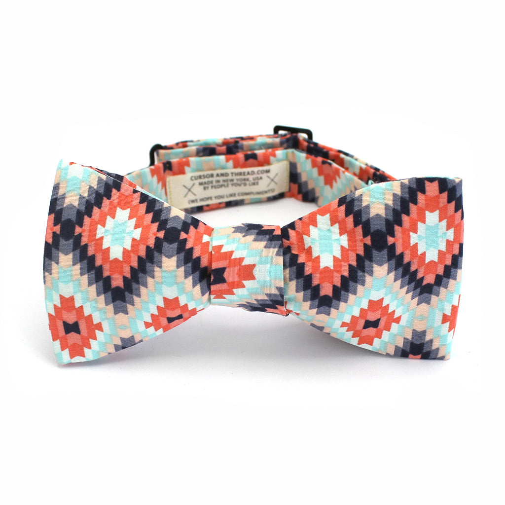Cotton Bonfire Bow Ties - Made in New York for necks... – Cursor & Thread