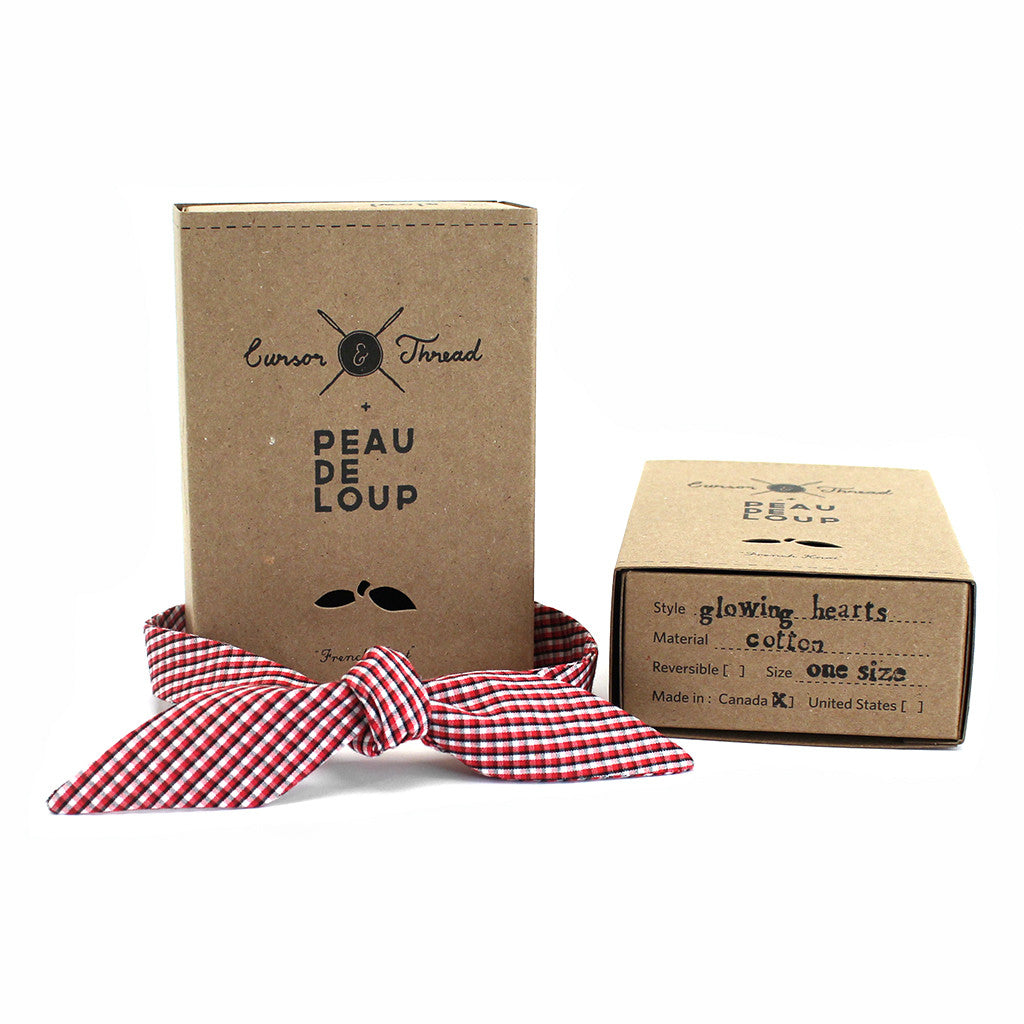 Glowing Hearts French Knot x Peau De Loup for WWC 2015 – Cursor & Thread